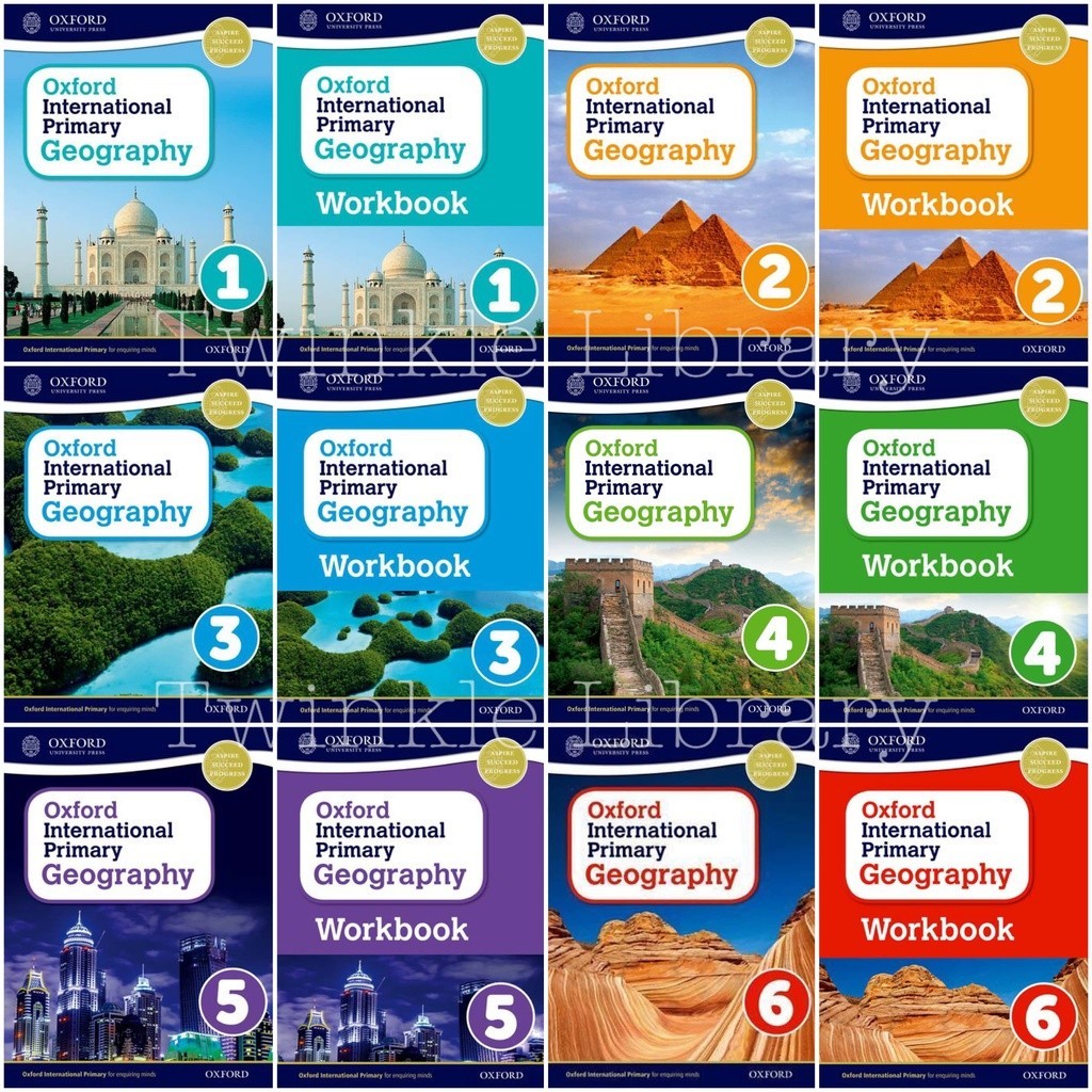 Jual Oxford International Primary Geography 1 2 3 4 5 6 Student’s Book & Workbook | FiIe Buku ...