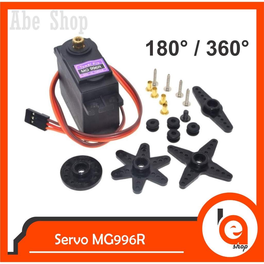 Jual Motor Servo MG996R MG996 Metal Gear Torque Arduino Gear Tower Pro ...
