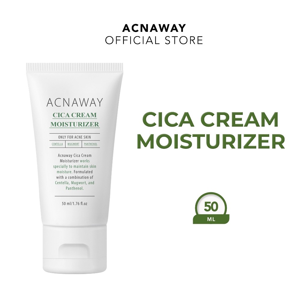 Jual [New Product Launch] ACNAWAY Cica Cream Moisturizer Centella ...