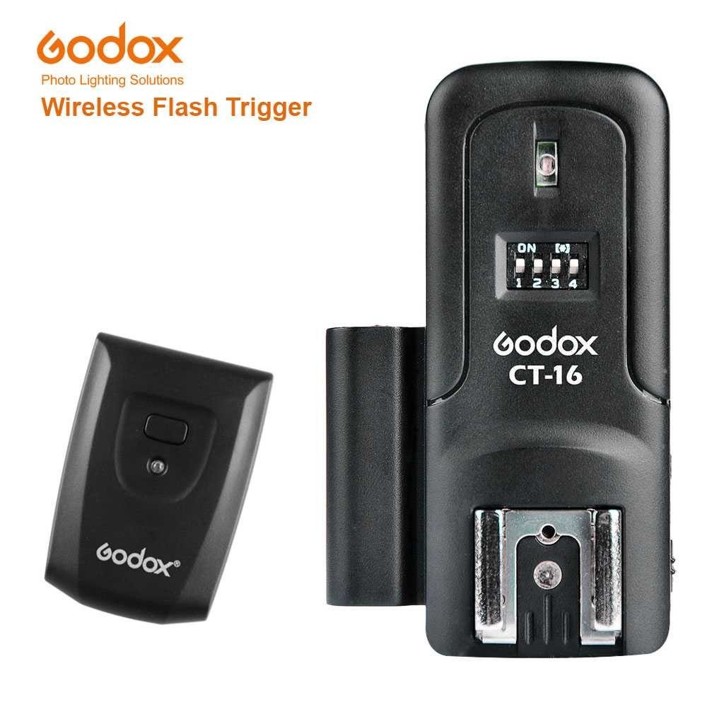 Jual Godox Wireless Camera Flash Trigger and Transmitter 16 Channel ...