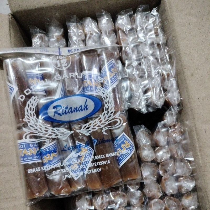 Jual DODOL GARUT ASLI Ritanah 1 bungkus isi 12 pcs | Shopee Indonesia