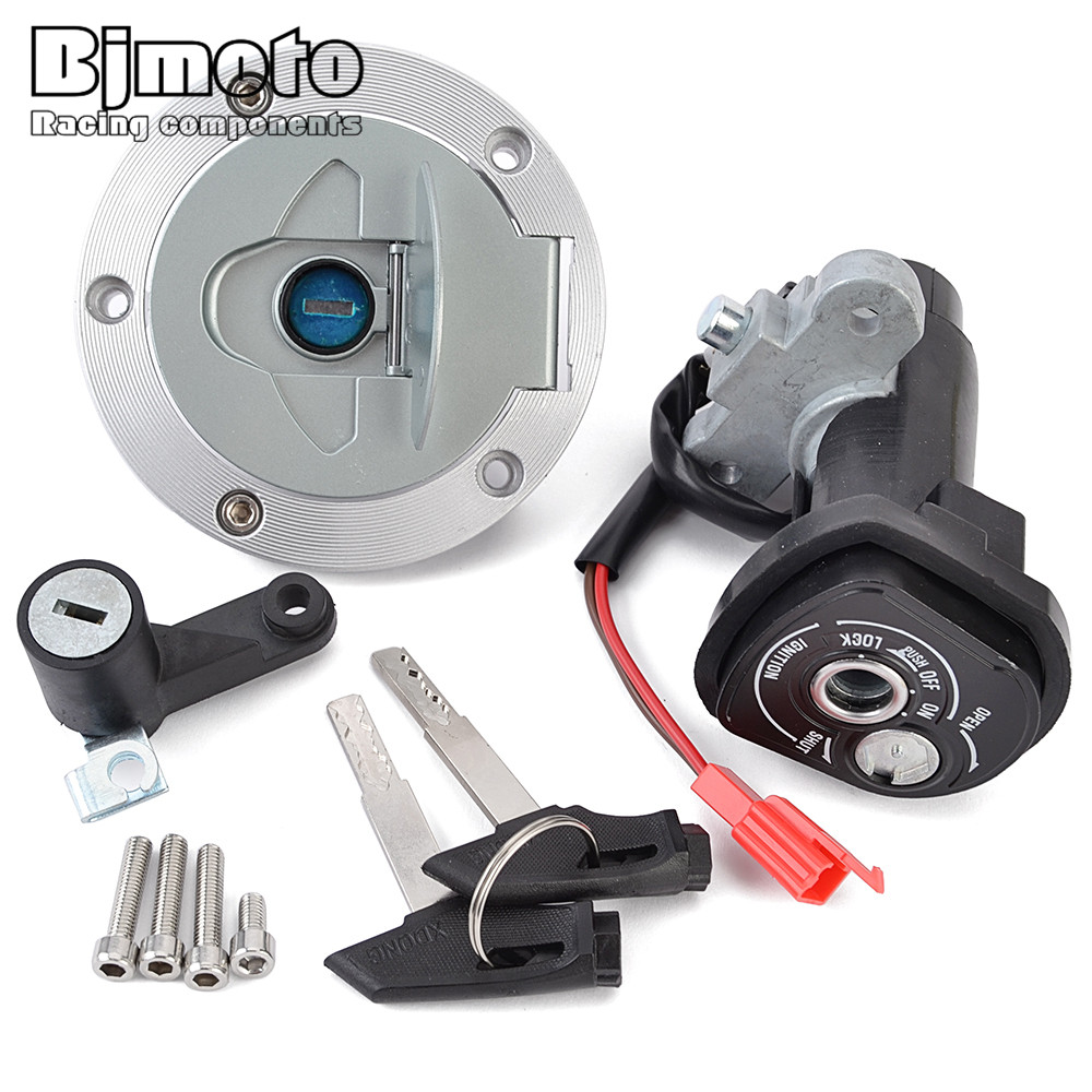 Jual Ignition Switch Gas Fuel Cap Seat Lock Key For Yamaha YZF R15 SP ...
