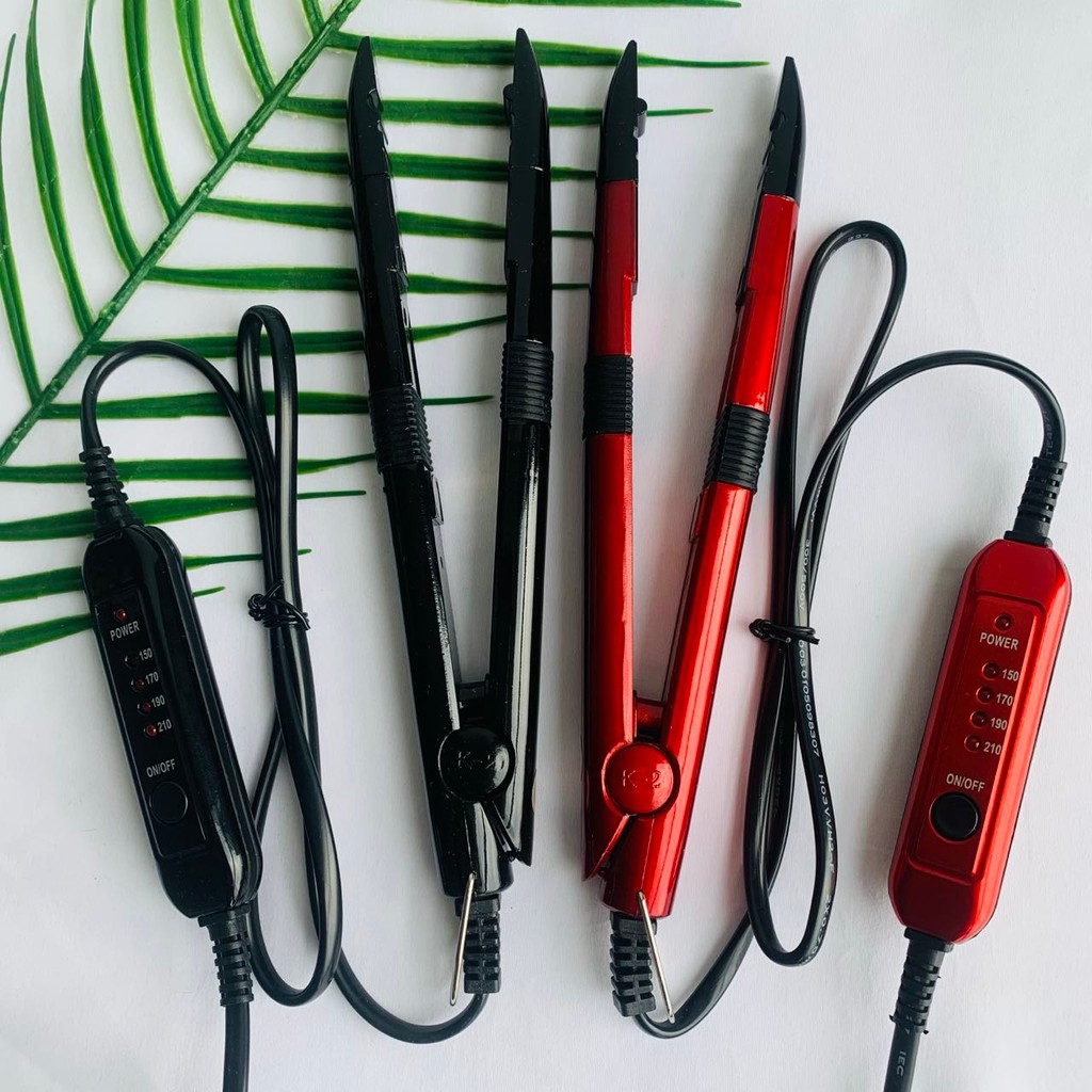 Jual Hair extensions Iron Fusion Hair Connector Control Iron Heat Hair ...