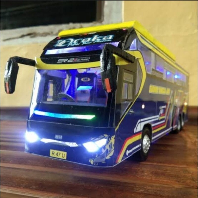 Jual Mobil jet bus ukuran jumbo tekilet basuri full lampu | Shopee ...