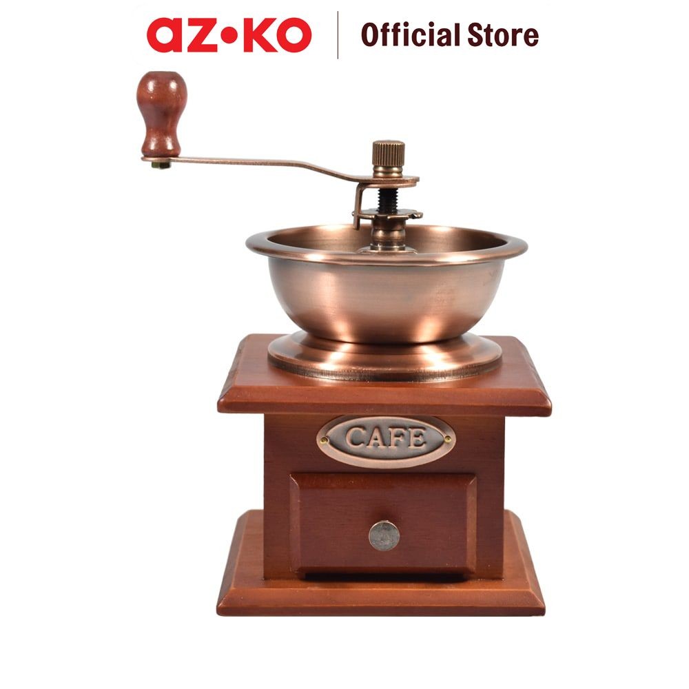 Jual AZKO Kris Coffee grinder Manual - Gold Mesin Penghalus Kopi ...