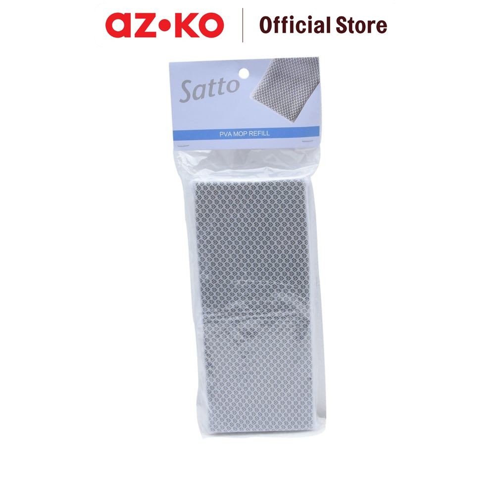 Jual AZKO Satto Refill Pel Spons - Abu-Abu Refil Mop Isi Ulang Kain Pel ...