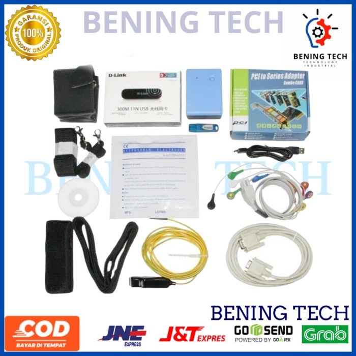 Jual CONTEC8000S Wireless Stress ECG/EKG Analysis System,Exercise stress | Shopee Indonesia