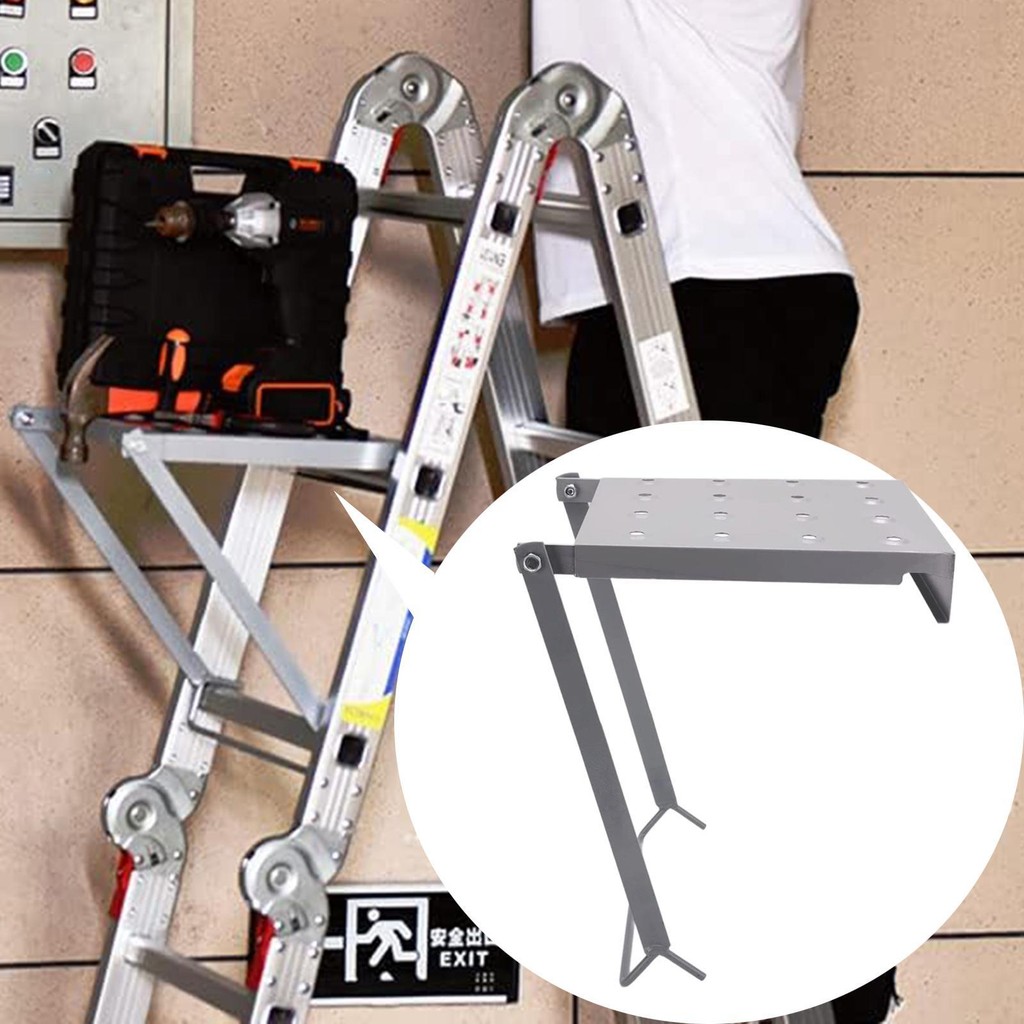 Jual Ladder Work Platform Space Saving Anti Slip Heavy Duty Ladder ...