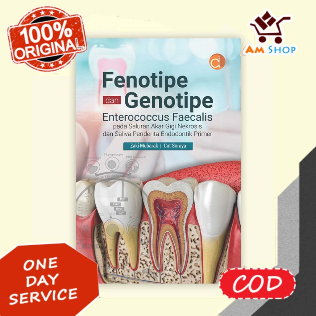Jual Buku Kedokteran Gigi - Fenotipe dan Genotipe Enterococcus faecalis ...