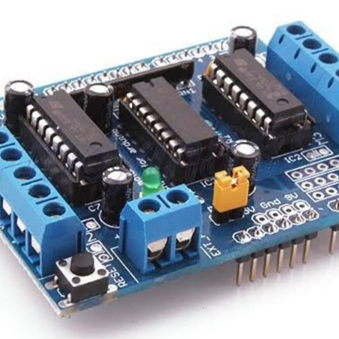 Jual L293D MOTOR DRIVER SHIELD FOR ARDUINO UNO MEGA | Shopee Indonesia