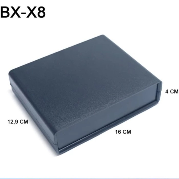 Jual Box Hitam Kotak panel X8 X 8 Mikrotik Plastik Project Elektron ...