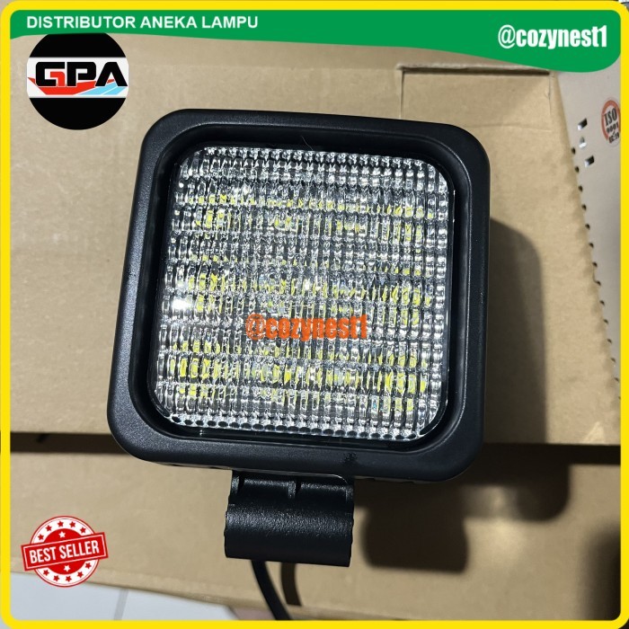 Jual Lampu Sorot LED Work Light 9 Mata 45W Model CATA 12V 24V - Kuning ...