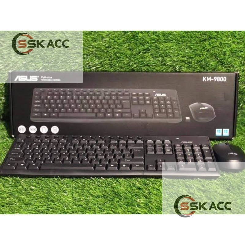 Jual Asus Wireless Keyboard Full size and Mouse combo KM-900. keyboard ...
