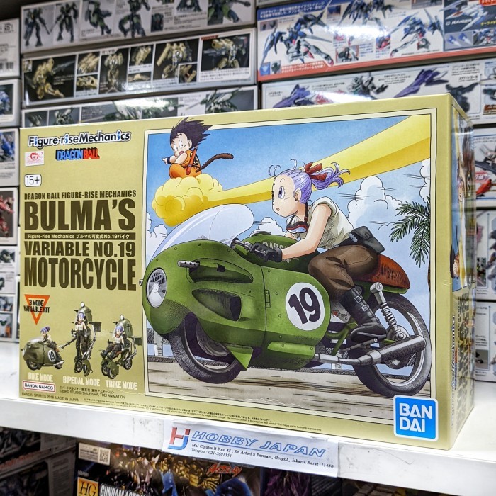 Jual Figure-rise Mechanics Bulma Variable No 19 Motorcycle | Shopee Indonesia