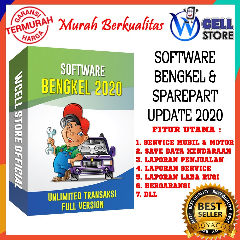 Jual SOFTWARE/PROGRAM/APLIKASI BENGKEL MOBIL DAN MOTOR PENJUALAN SPAREPART DAN JASA SERVICE FULL ...