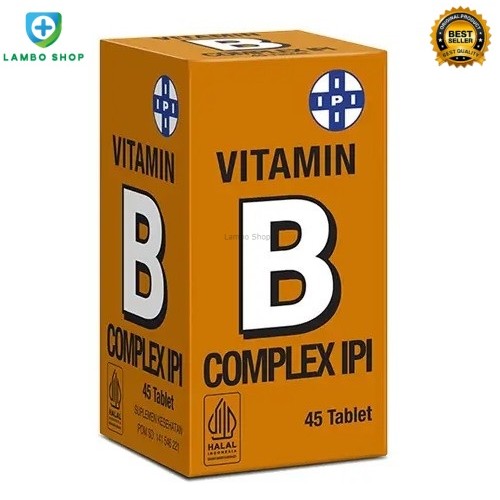 Jual Ipi Vitamin B Complex Botol 45 Tablet | Shopee Indonesia