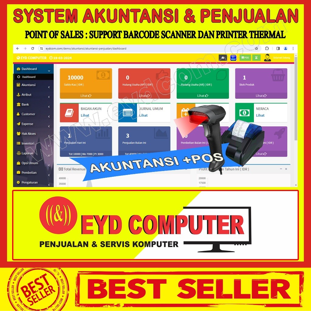 Jual SOURCE CODE APLIKASI SYSTEM AKUNTANSI DAN PENJUALAN POS KASIR MULTI USER SOFTWARE KASIR ...