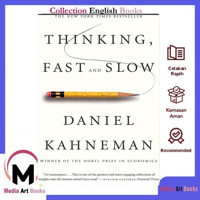 Jual Thinking Fast and Slow - Daniel Kahneman (English) | Shopee Indonesia