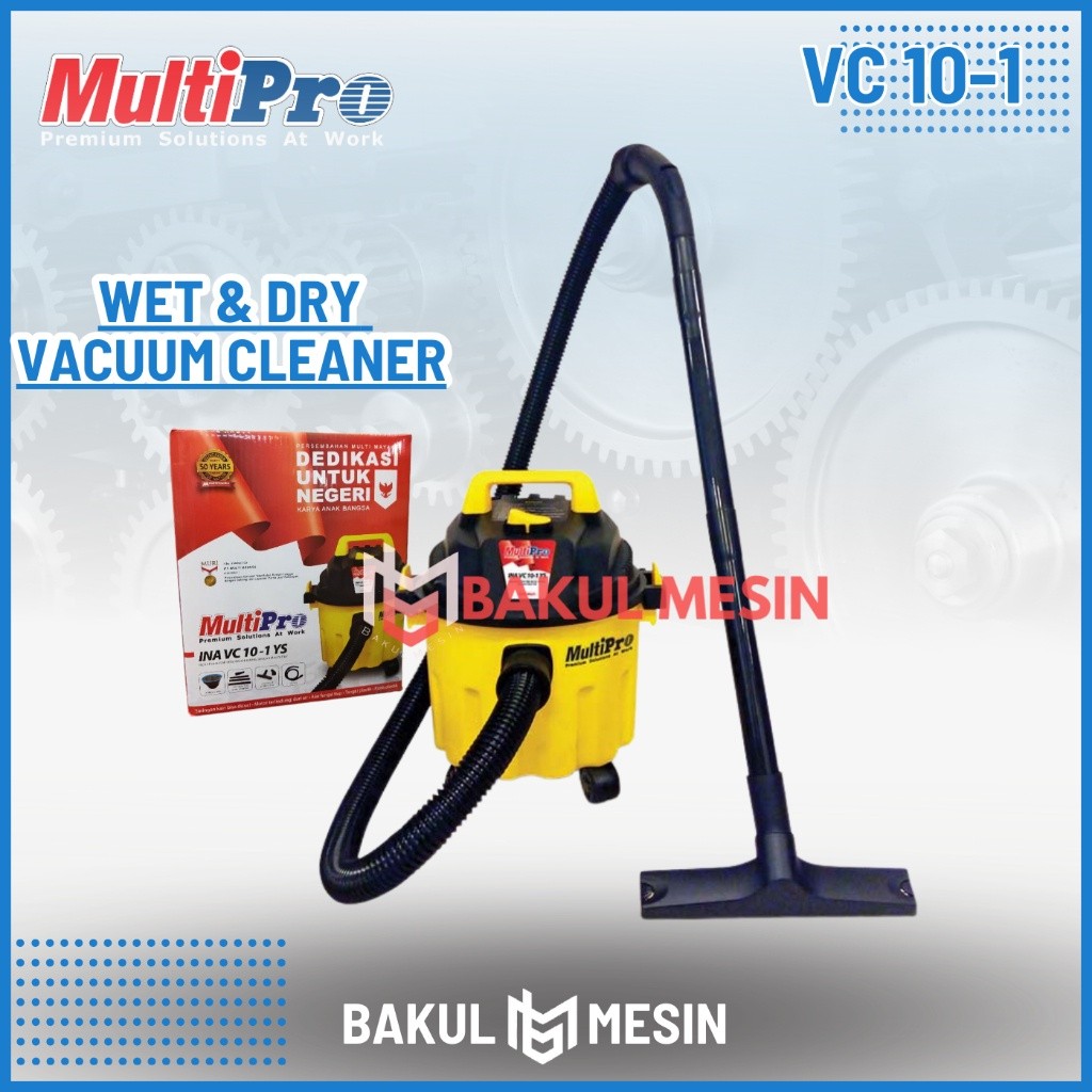 Jual vacuum vacum cleaner 10liter MULTIPRO VC 10-1 YS penghisap debu ...