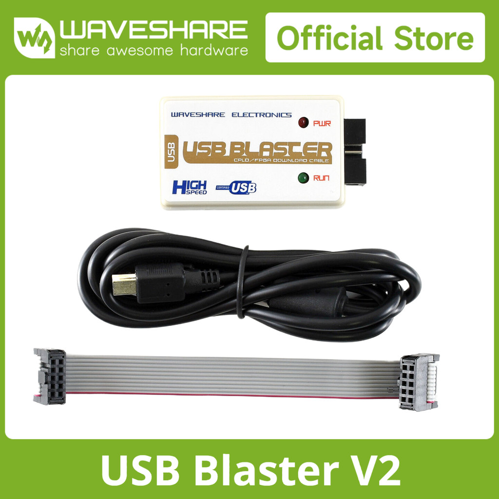 Jual Waveshare USB Blaster Download Cable for ALTERA FPGA,CPLD Programmer Debugger USB 2.0 ...