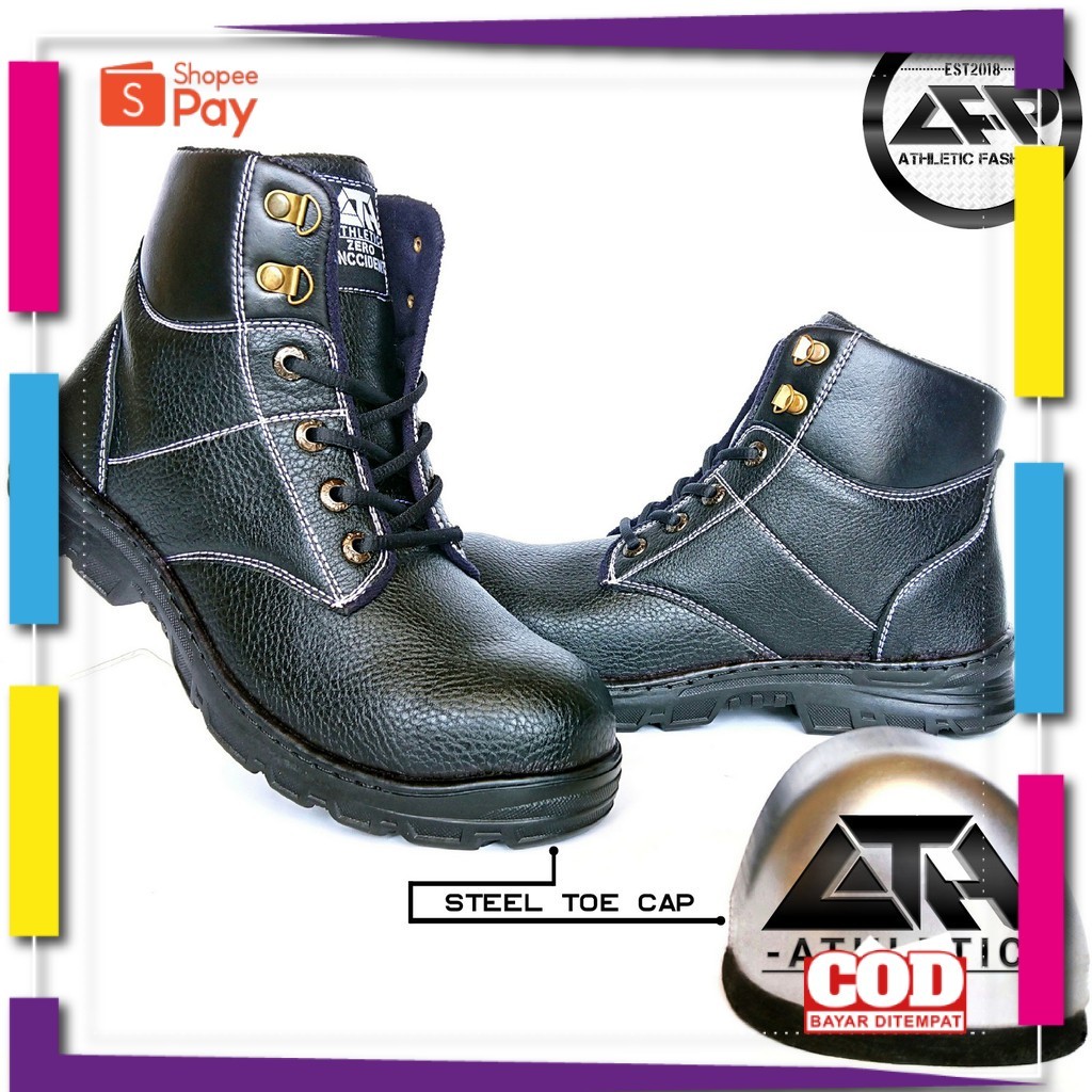 Jual [PREMIUM ORIGINAL] Sepatu Safety Boots ATH Desert - Sepatu Kerja ...