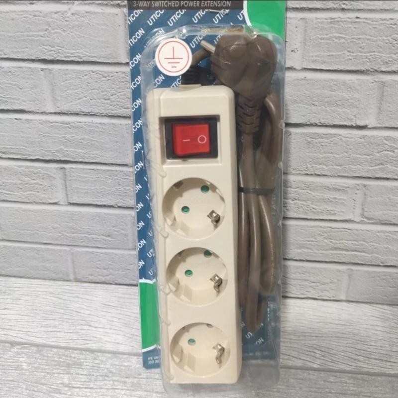 Jual STOP KONTAK UTICON 3 4 5 6 LUBANG Terminal UTICON SNI ORIGINAL | Shopee Indonesia