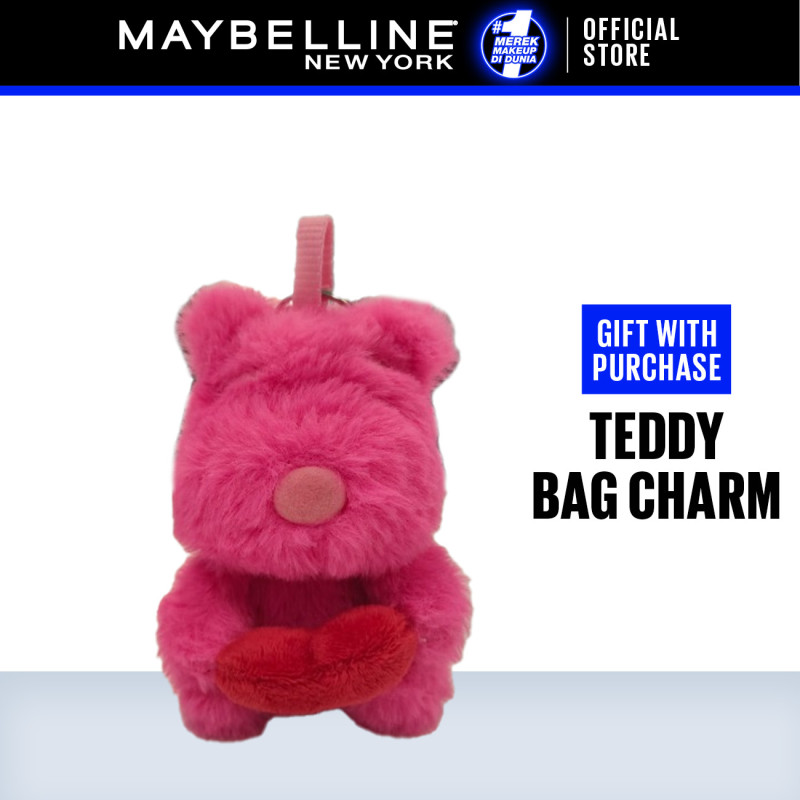 Jual (FREE GIFT - DO NOT ORDER) MAYBELLINE Teddy Bag Charm | Shopee ...