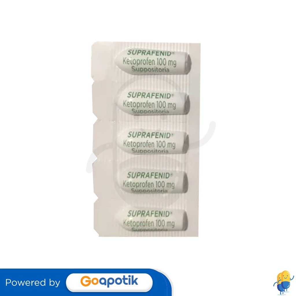 Jual Suprafenid 100 Mg Strip 5 Suppositoria | Shopee Indonesia