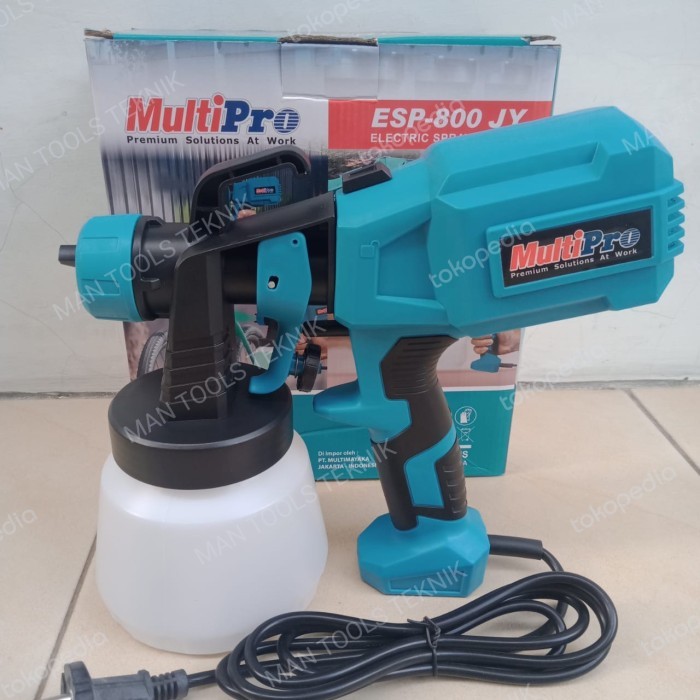 Jual mesin semprot cat Elektrik Spray Gun Portable ESP 800 MULTIPRO ...