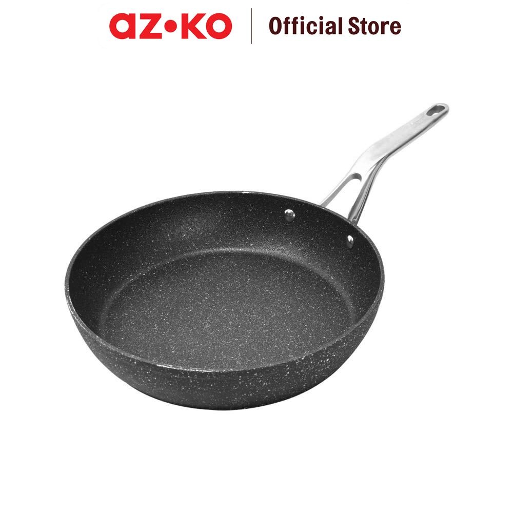 Jual AZKO Starfrit 28 cm The Rock Wajan Penggorengan - Hitam Frypan Pan ...