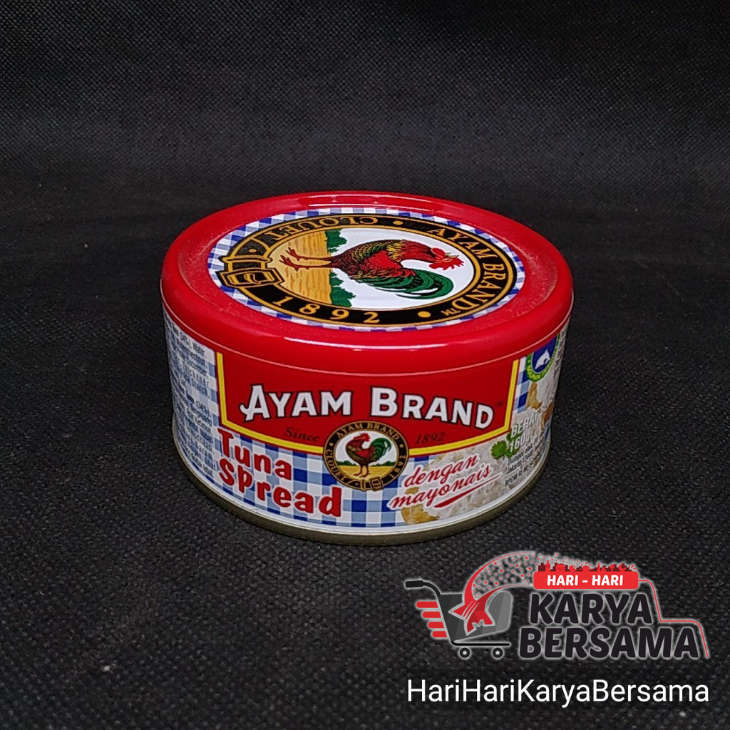 Jual MAKANAN KALENG AYAM BRAND TUNA SPREAD WITH MAYONNAISE 160GR ...