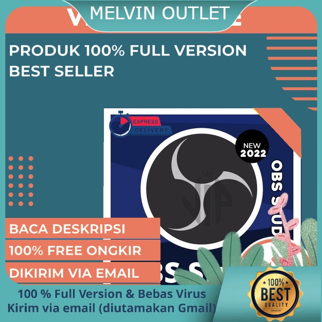 Jual Software OBS Studio Full version (Terbaru) : Aplikasi Perekam ...