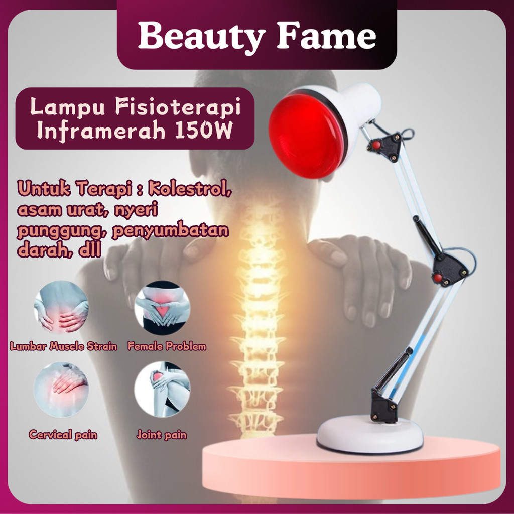 Jual Beauty Fame GARANSI 1 TAHUN Lampu Terapi Infrared 150W Alat ...