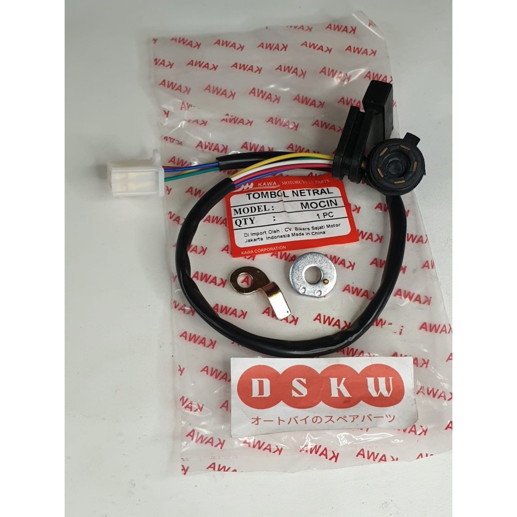 Jual Netral Switch Motor Cina Mocin Kawa | Shopee Indonesia