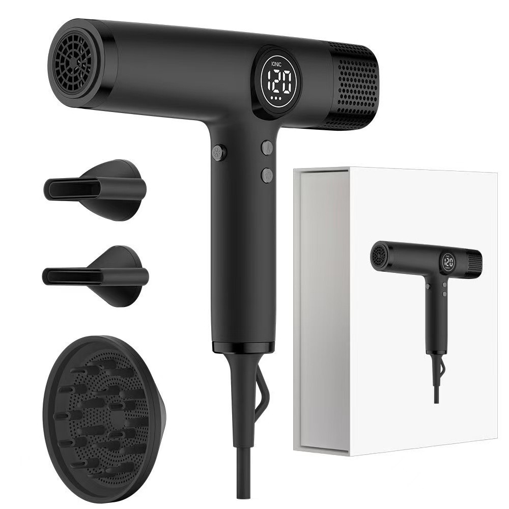 Jual Professional 1800W High Power Brushless Salon/Barber Hair Blower ...