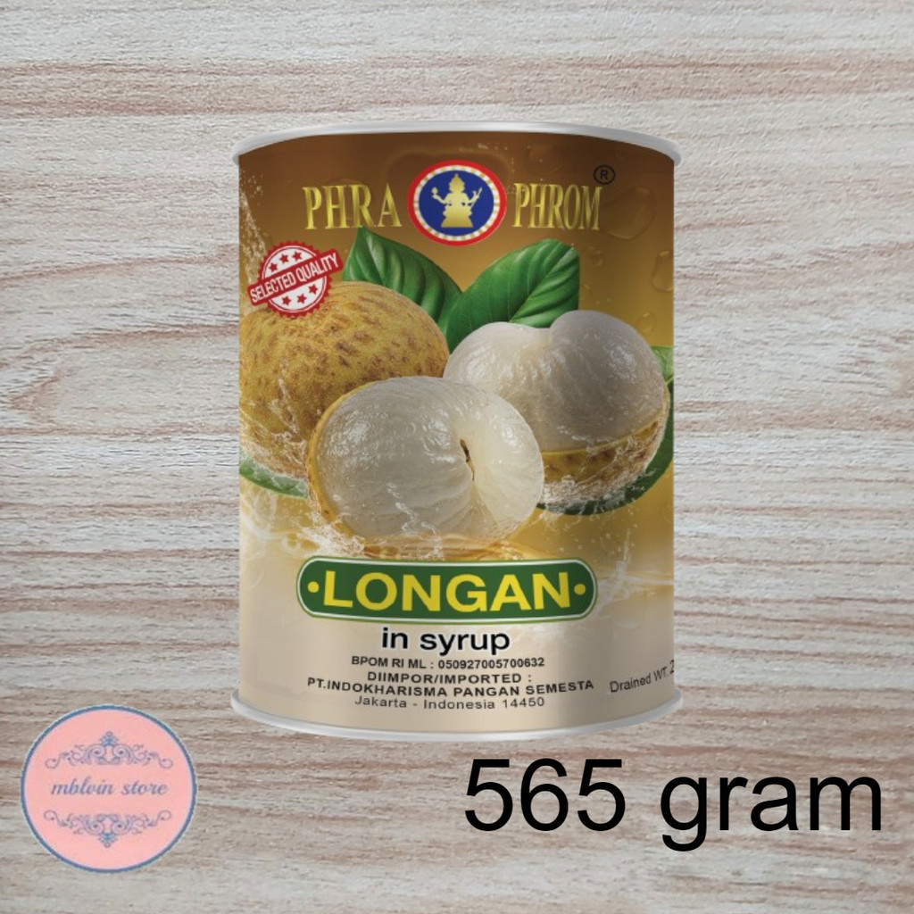 Jual Longan in syrup Phra Phrom 565 Gram Dus isi 24 Pcs | Shopee Indonesia