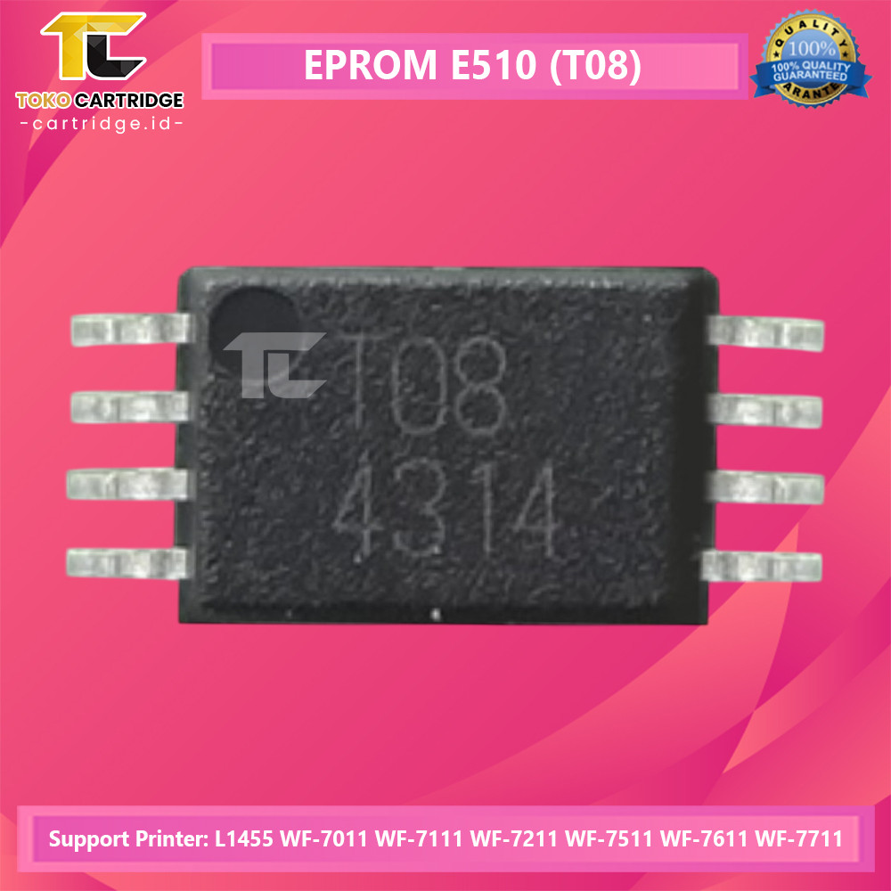 Jual IC Eprom Eeprom Canon E510 Resetter Counter Mainboard Printer E510 ...