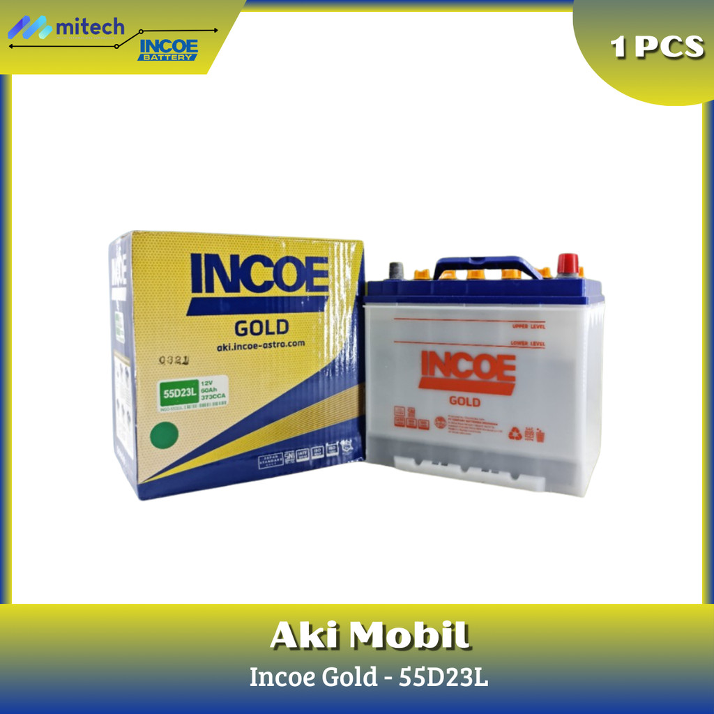 Jual INCOE GOLD Astra Aki Basah Mobil KIA Sportage 55D23L 12V 60A | Shopee Indonesia