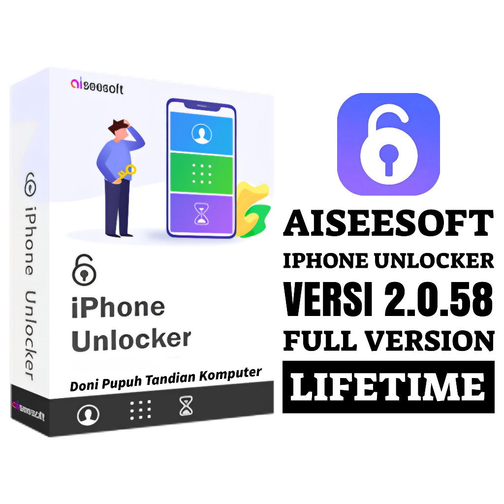Jual Aiseesoft iPhone Unlocker Pro Full Version Lifetime + Video Cara ...