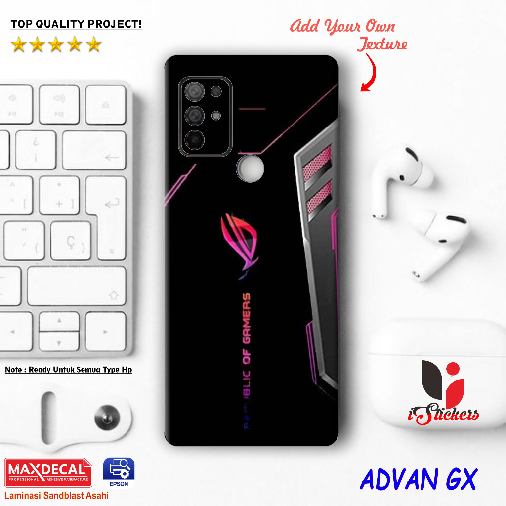 Jual GARSKIN HANDPHONE ADVAN GX - ROG (ISI 2PCS) | Shopee Indonesia