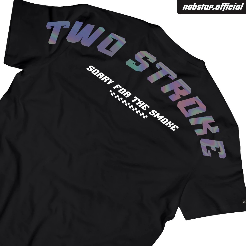 Jual DNRS Kaos Racing 2 Stroke Sablon Reflective Menyala - Baju Two ...