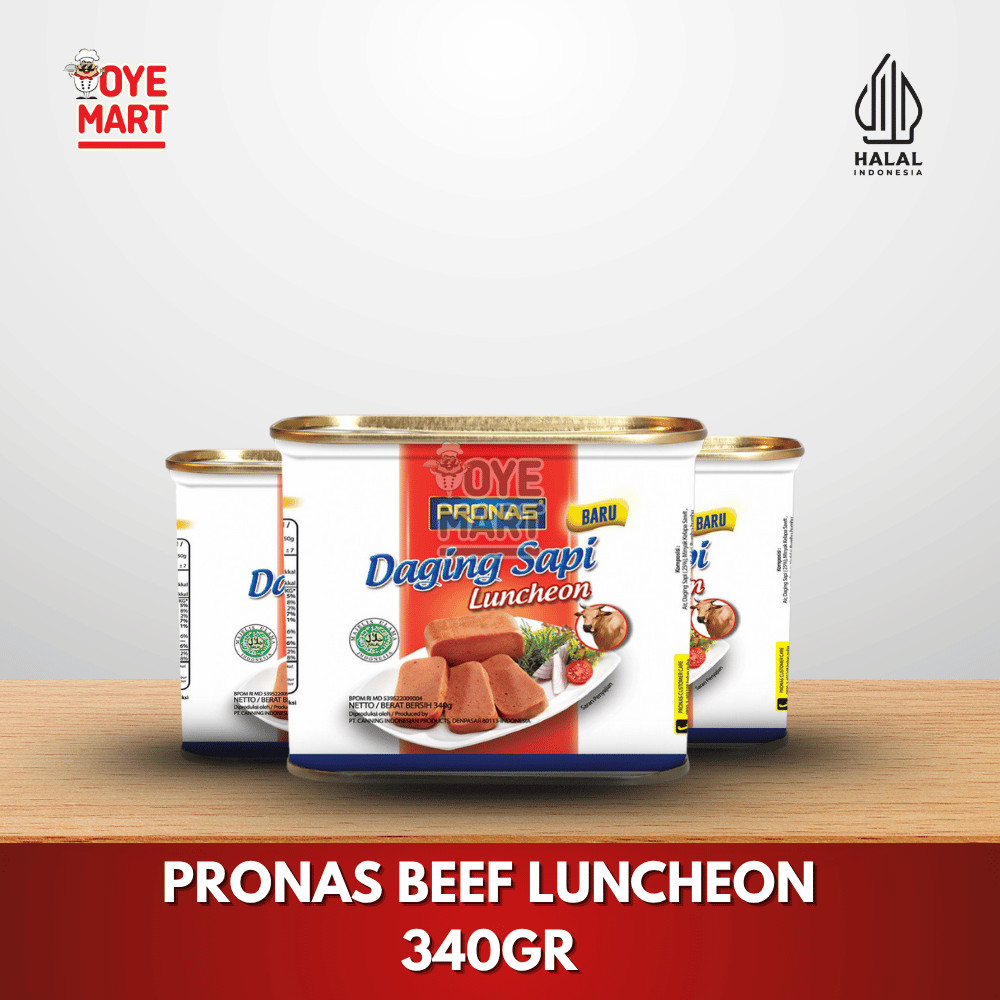 Jual PRONAS BEEF LUNCHEON 340GR / DAGING SAPI LUNCHEON | Shopee Indonesia