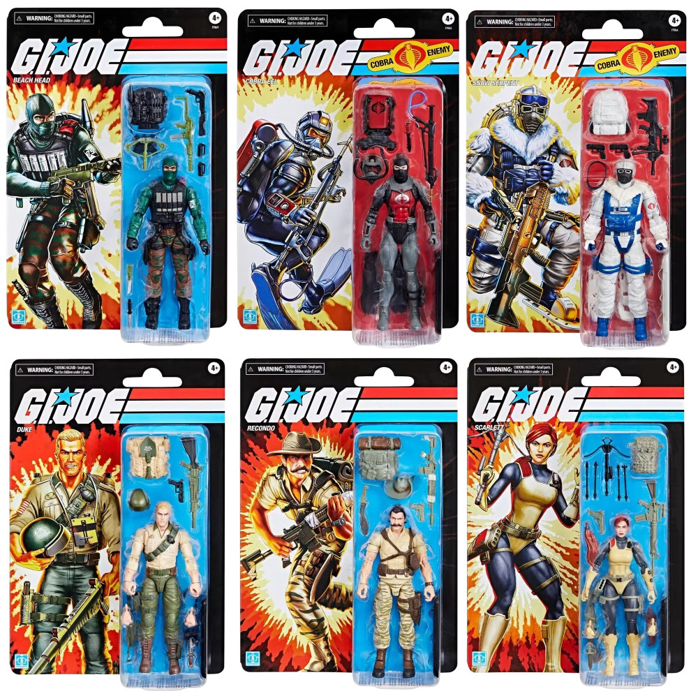 Jual G.I. Joe GI Joe Classfied Series Retro Cardback 6" Recondo Duke ...