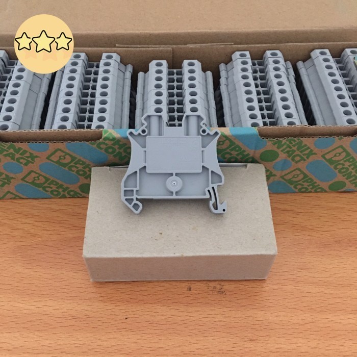 Jual ORI UT 4-3044102 Phoenix Contact UT4 Terminal Block UT-4 | Shopee ...