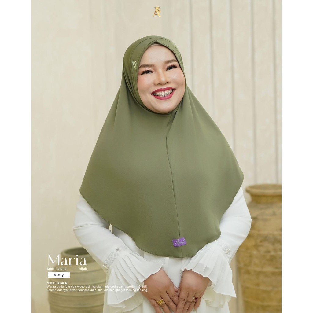 Jual AR RAFI X OMA GALA - Maria Hijab - Hijab Bergo Non Pet Bahan ...