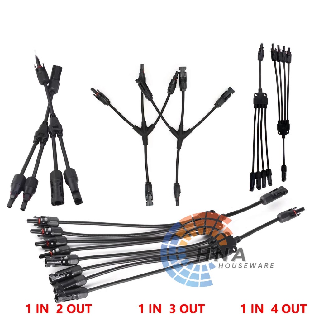 Jual MC4 Konektor Solar Cell Panel Surya 2in1 3in1 4in1 Type Y | Shopee ...