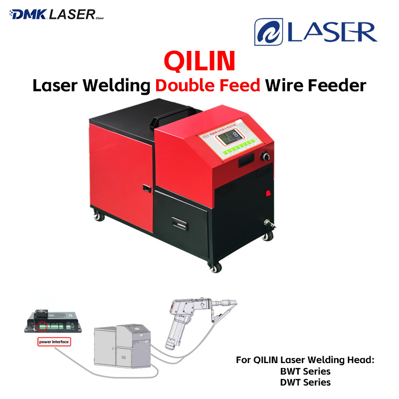 Jual QILIN Laser Welding Double Feed Wire Feeder T21+1 Handheld Laser ...