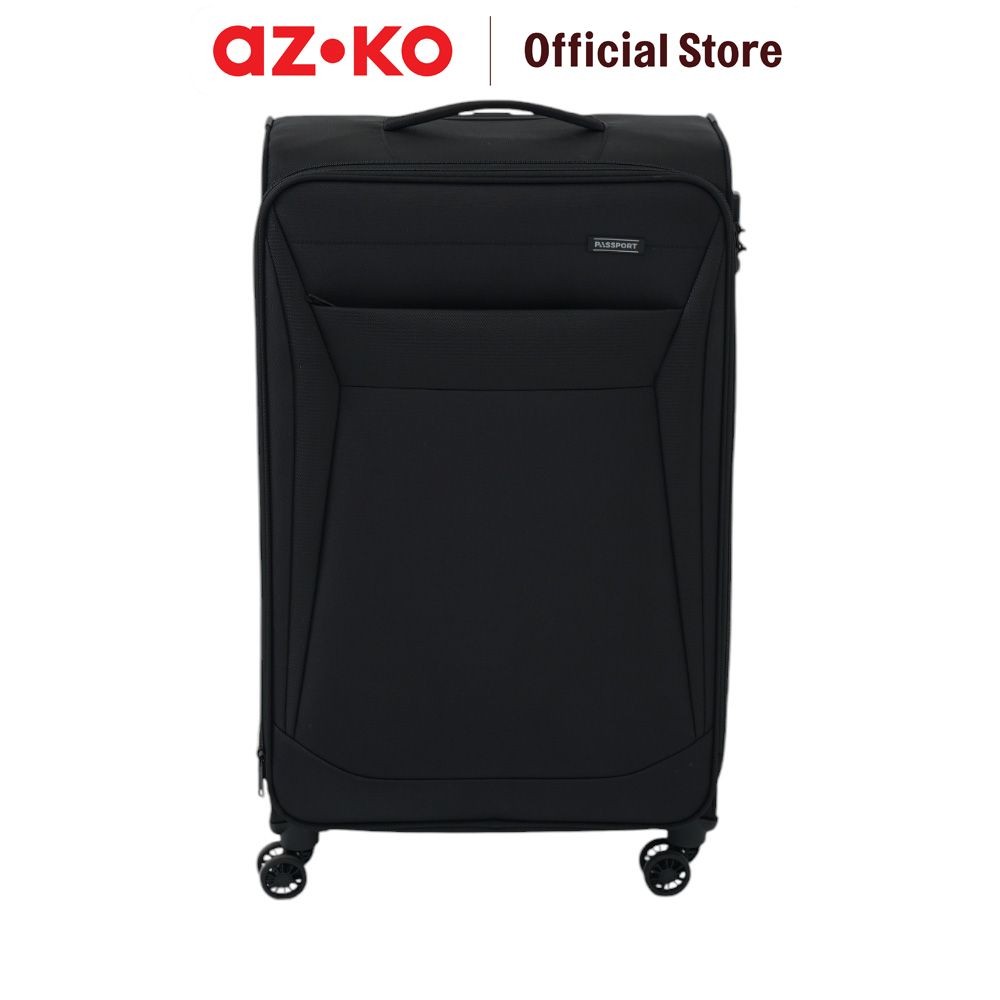 Jual AZKO Passport 28 inci Parker Koper Nylon Tsa Lock - Hitam Softcase ...