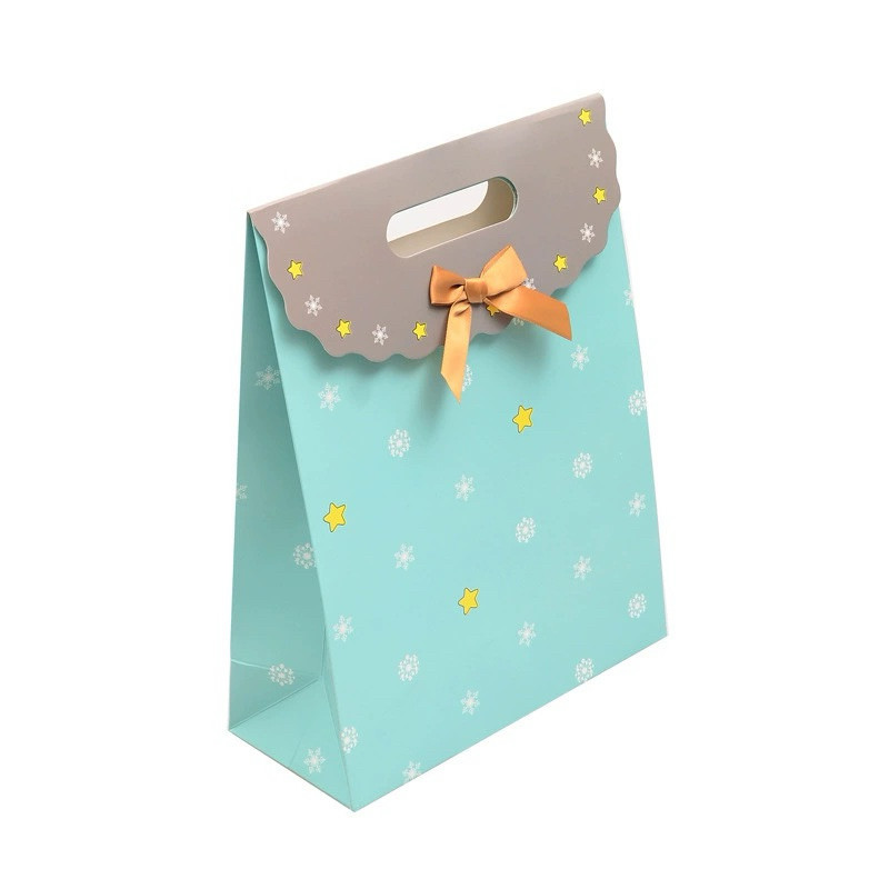 Jual PAPER BAG SOUVENIR CLASSIC BIRU 19 CM | GOODIE BAG | KANTONG ...