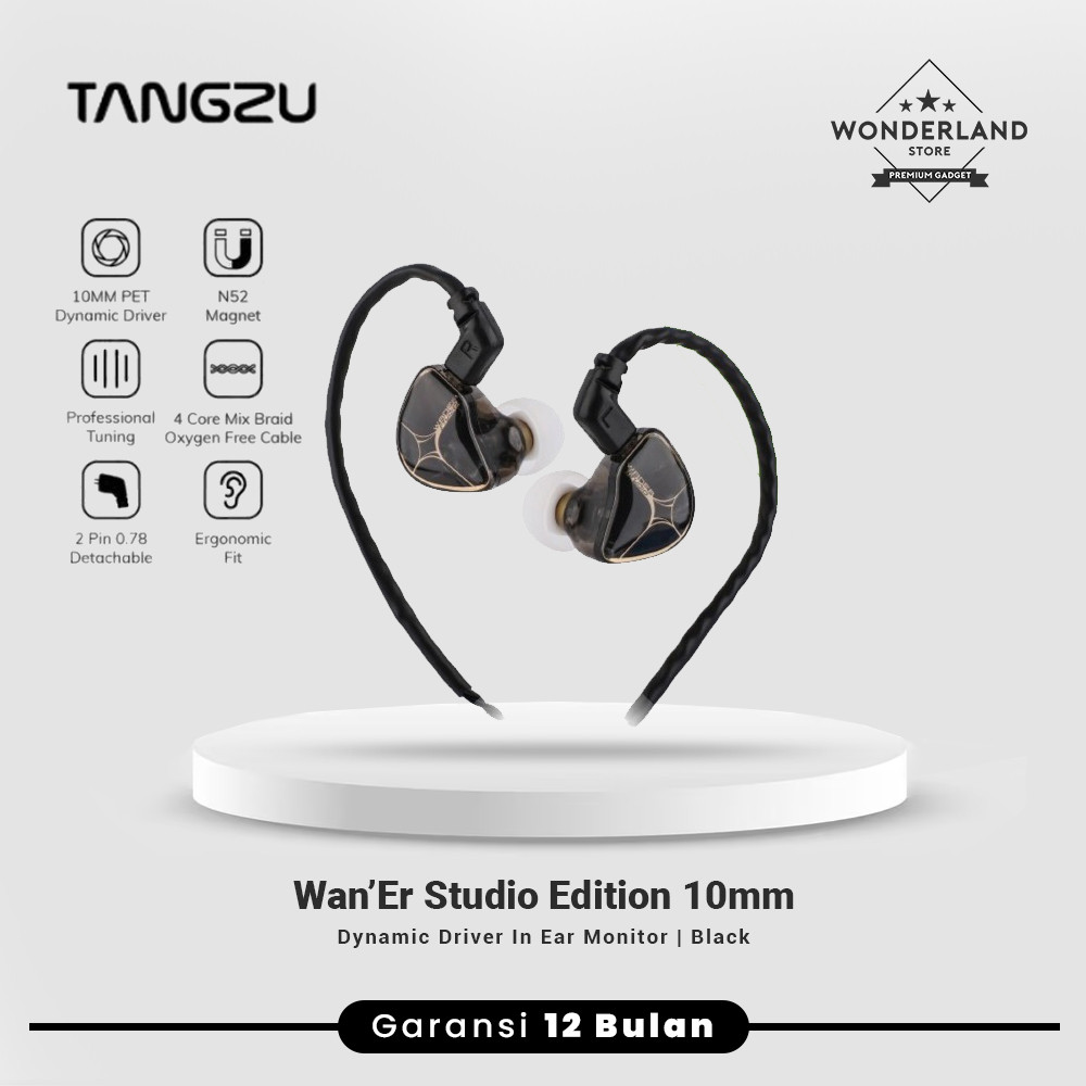 Jual Tangzu Wan Er / WanEr Studio Edition 10mm Dynamic Driver In Ear ...